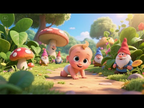 Garden Gnome’s Giggle Song fills the air with joyful 3D rhymes that help toddlers learn and play