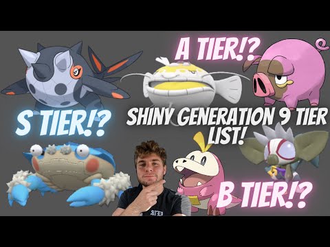 My Favroite Generation 9 Shiny Pokemon Is… (Pokemon Scarlet and Violet Shiny Tier List)
