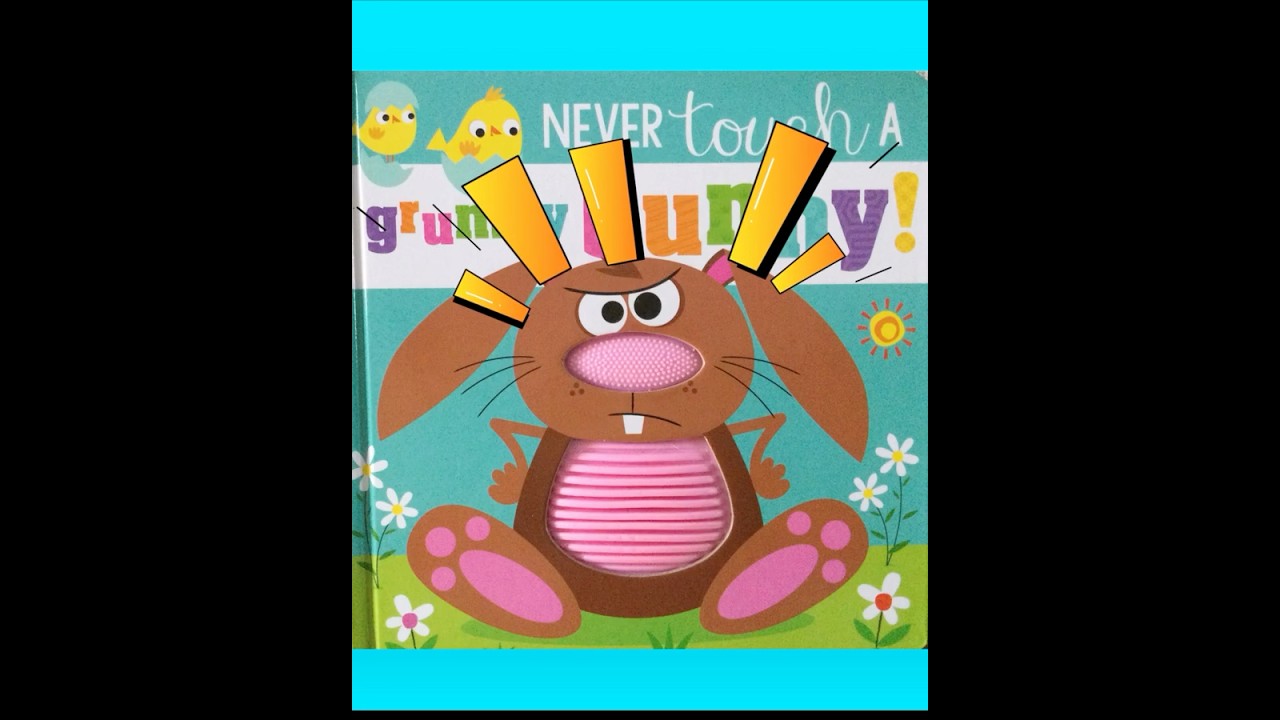 1 MINUTE READ ALOUD: NEVER Touch a Grumpy Bunny!