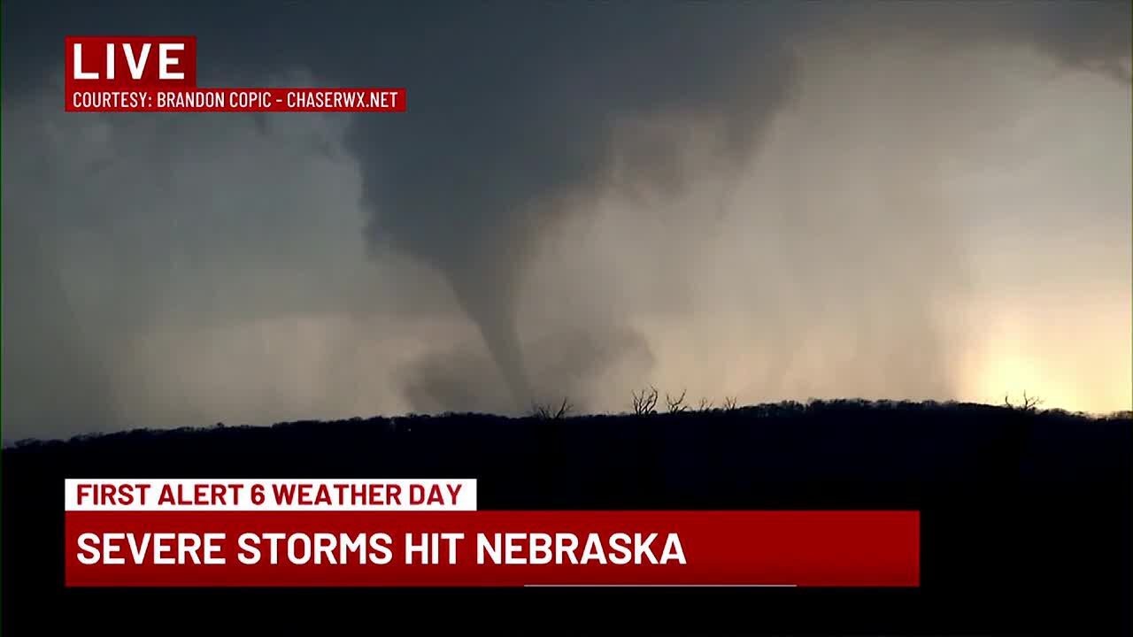 WATCH: Tornado touches down in Omaha area
