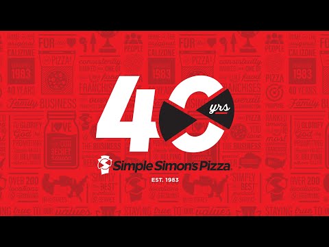 Happy 40th Anniversary Simple Simon's Pizza®