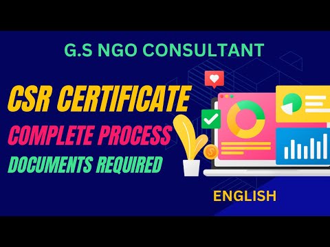 CSR CERTIFICATE complete process and its documents required