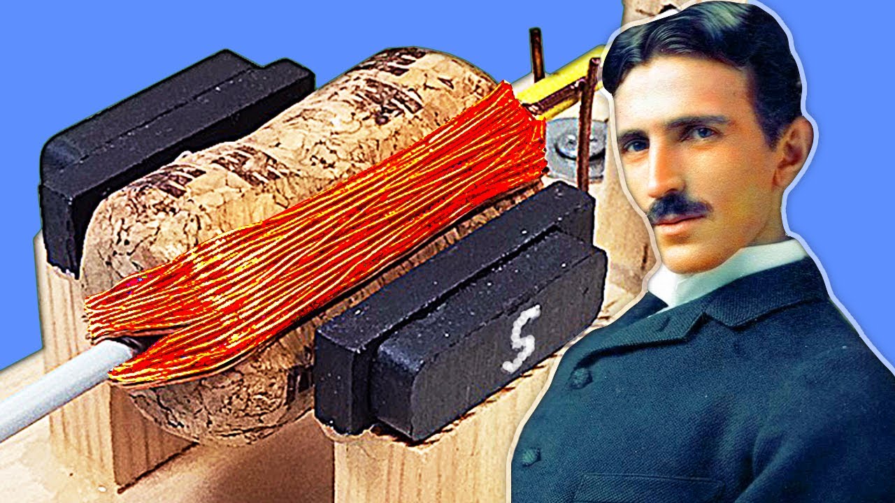 DIY Electric Motor from Scratch | How to Make a Simple Motor at Home (Cork, Wire & Magnets)