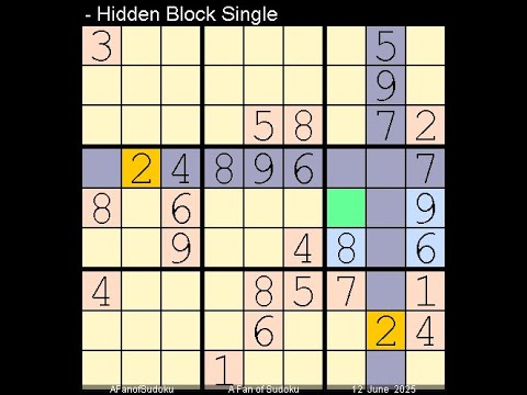 How to Solve The Globe and Mail Sudoku Hard 12 June, 2025