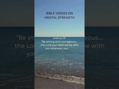 POWERFUL BIBLE VERSES ON MENTAL STRENGTH#MentalStrength#BibleVerses #MindRenewal