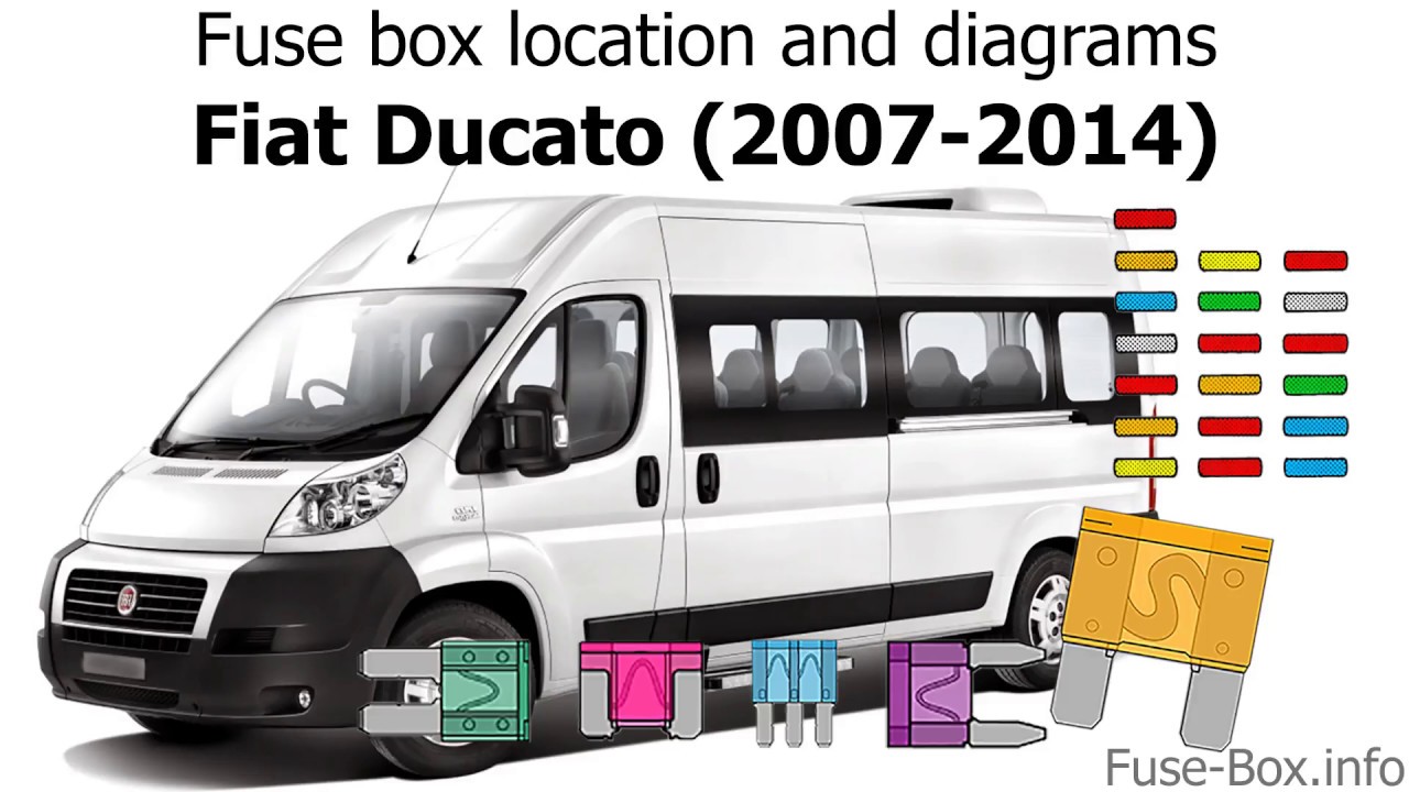 Fuse box location and diagrams: Fiat Ducato (2007-2014)