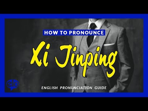 How To Pronounce Xi Jinping | Pronunciation Guide