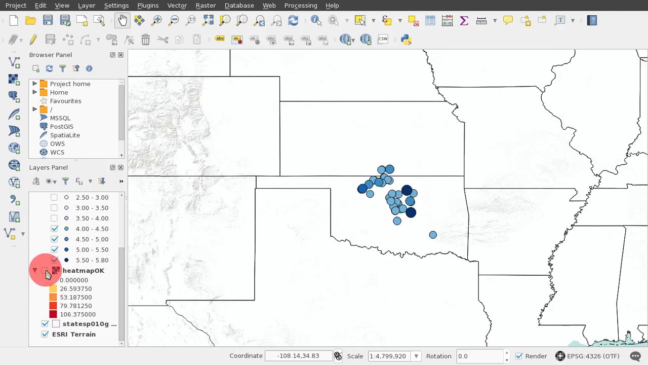 QGIS New Print Composer With Map