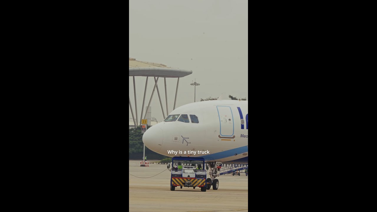 Pushback Operator | Just Plane Stuff | IndiGo 6E