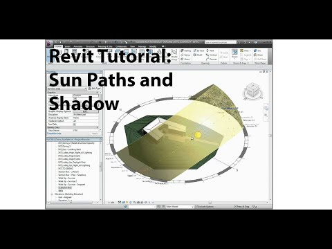 How to do Sun Path and Shadows in REVIT