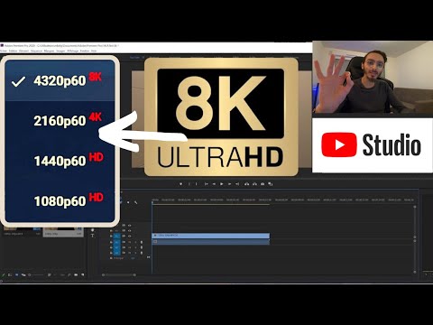 COMMENT METTRE UNE VIDÉO YOUTUBE EN 8K - 4K - 1080p TUTO FACILE !