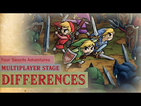 Four Swords Adventures: Multiplayer Differences
