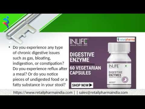 Inlife Digestive Enzymes Supplement For Digestive Support Capsules