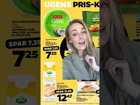 SKARPE TILBUD UGE 14+15 🔥 #tilbud #netto #rema1000 #lidl #meny