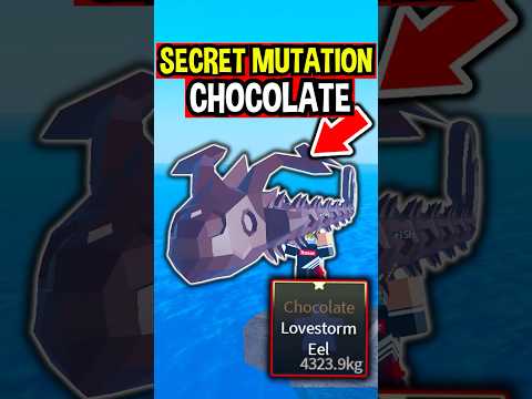 SECRET CHOCOLATE MUTATION in Roblox Fisch..