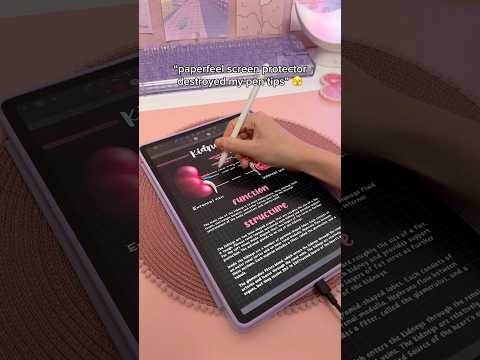 this DESTROYED my pen tips 😱 Samsung galaxy tab S9 | S pen | digital note taking | Penly android app