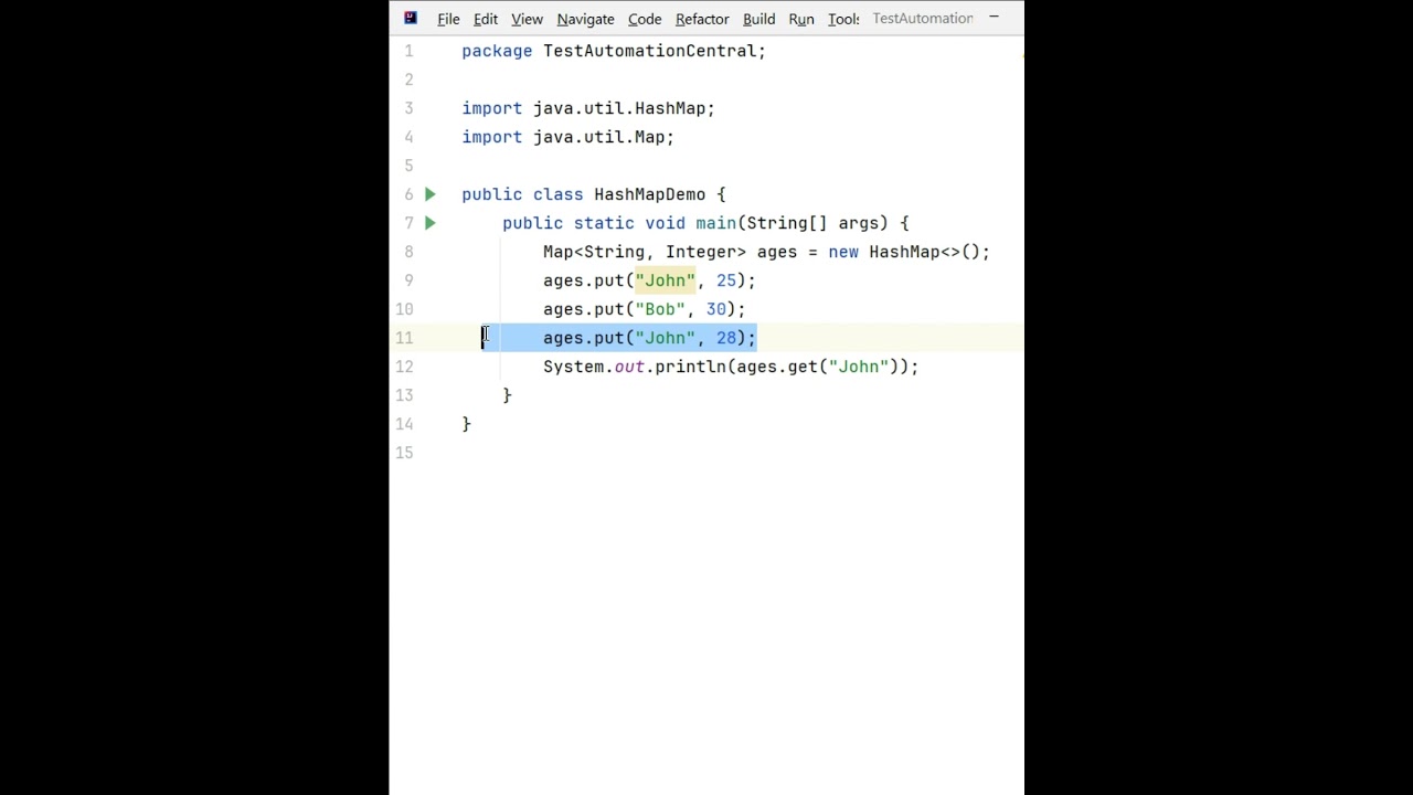 How to Update Values in a Java HashMap | Java Collections Interview Questions