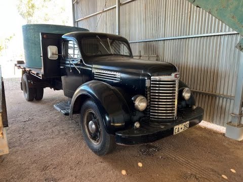 Barn find, 1 owner Inter truck, BSA/Triumph farm bike, old inters, big bike , EH’s, blitz bush wreck