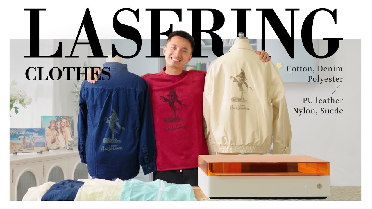 Laser Clothes Test: Can Fabrics Survive the Heat?  Experimenting with xTool M1 Ultra!