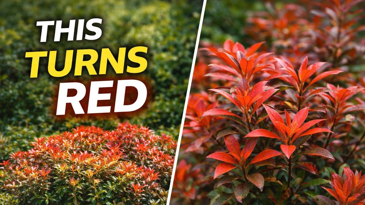 Mountain Fire Pieris: The Shrub That Turns RED in Spring