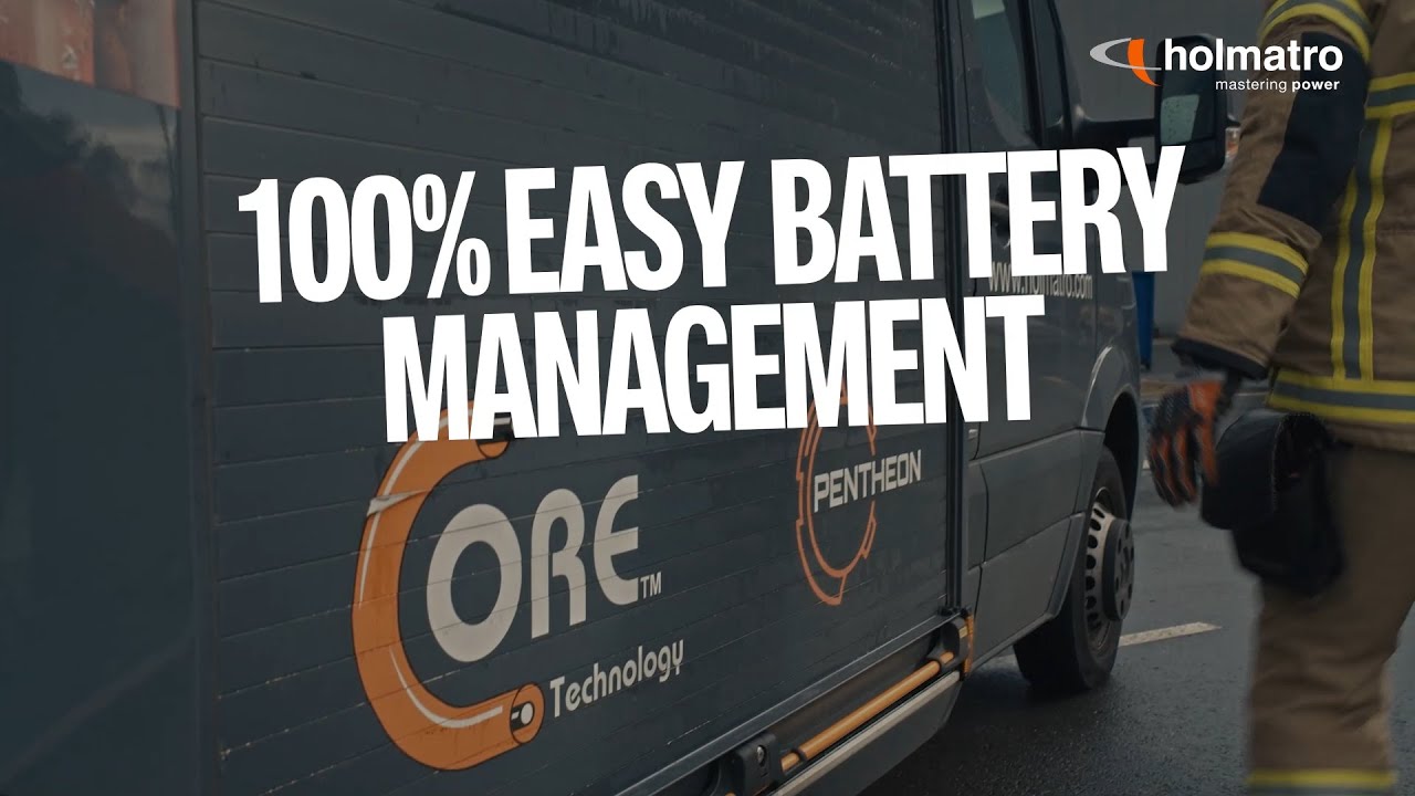 100% Easy Battery Management - On-tool charging