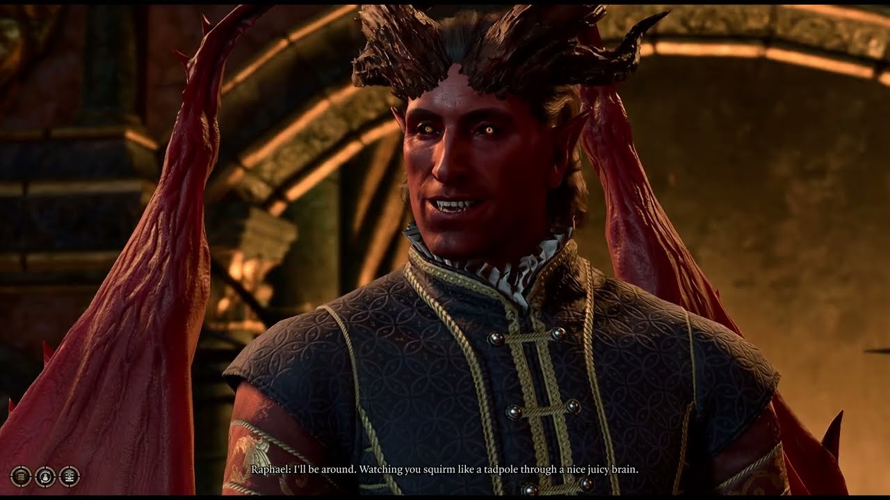 First Encounter with Devil Raphael | Baldur's Gate 3