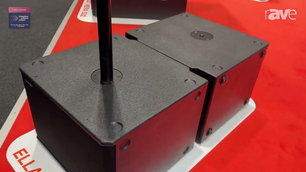 ISE 2025: TW Audio Presents B12 Subwoofer With Magnet System