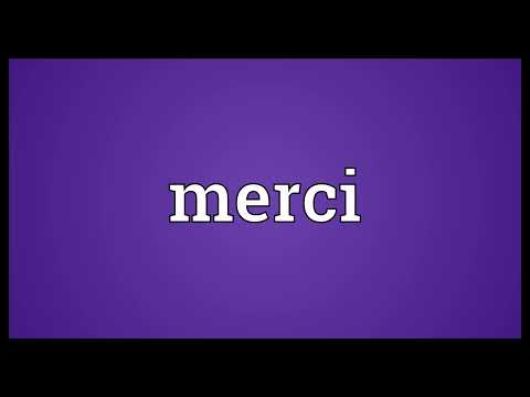 Merci Meaning