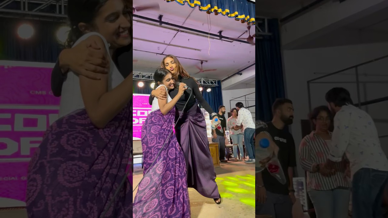 ആംഗറിനെ കെട്ടി പിടിച്ചു ശ്രുതി മേനോൻ 🥰 | Shruthy Menon | Mr FDFS Vlogs #shorts