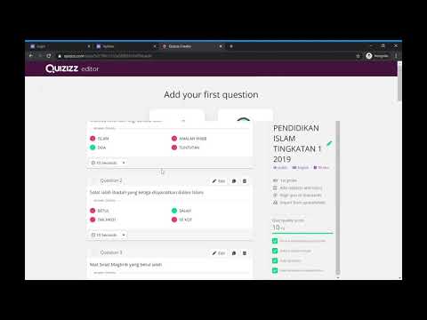 GURU : CARA ADD QUIZIZZ