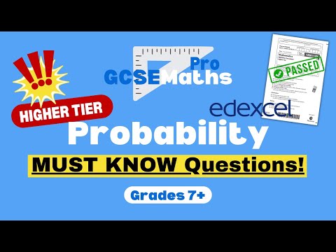 MOST REPEATED PROBABILITY EDEXCEL PREDICTED EXAM QUESTIONS | GCSE Maths Pro