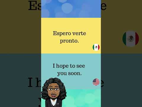 Say bye in Spanish