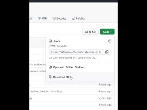 Download any zip file from Github #shorts