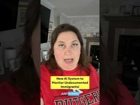 New AI System to Monitor Undocumented Immigrants!