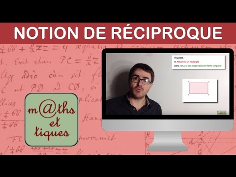 Comprendre la notion de réciproque