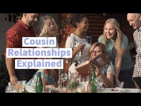 Easy Cousin Chart Family Relationships Explained