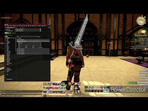 A rough guide to editing weapons sheathed positions [FFXIV modding]
