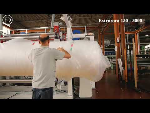ALEMO: Línea de extrusión de foam EPE-EPP