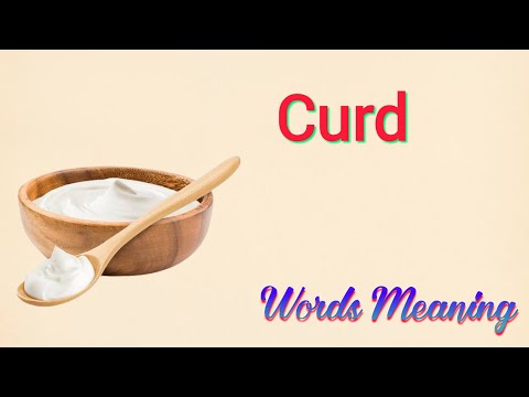 Curd meaning in hindi | Curd ka matlab kya hota hai | Curd means | Curd ka arth | spelling