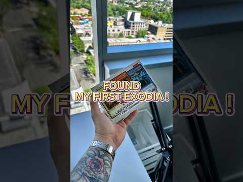 LEGENDARY COLLECTION 25th : FOUND MY FIRST EXODIA ! 💪 #yugioh #shorts #short #exodia #viral