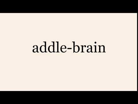 addle brain