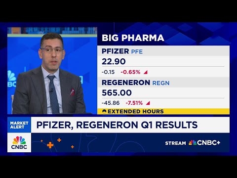 BMO's Evan Seigerman breaks down Pfizer and Regeneron's Q1 results
