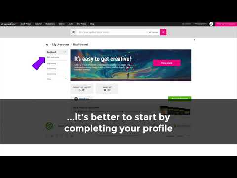 How to become a contributor on Dreamstime