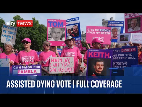 Assisted dying bill passed by MPs | Sky News coverage