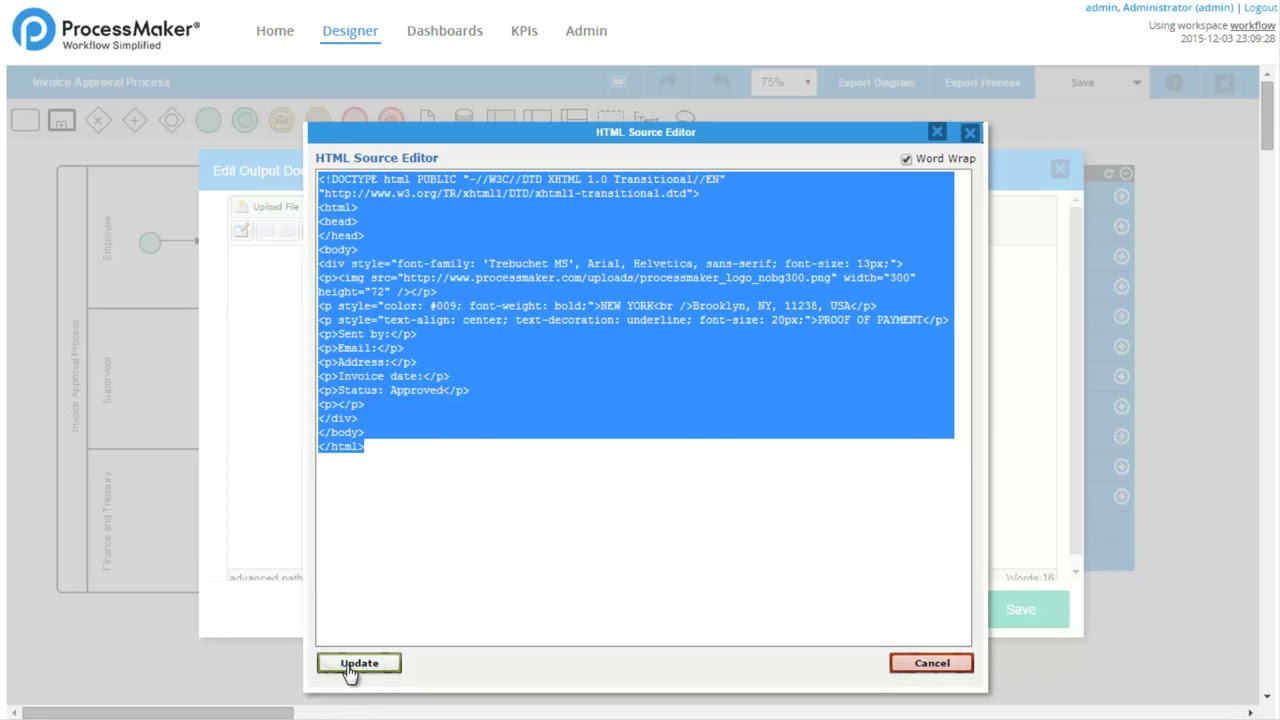Built in Document Management System