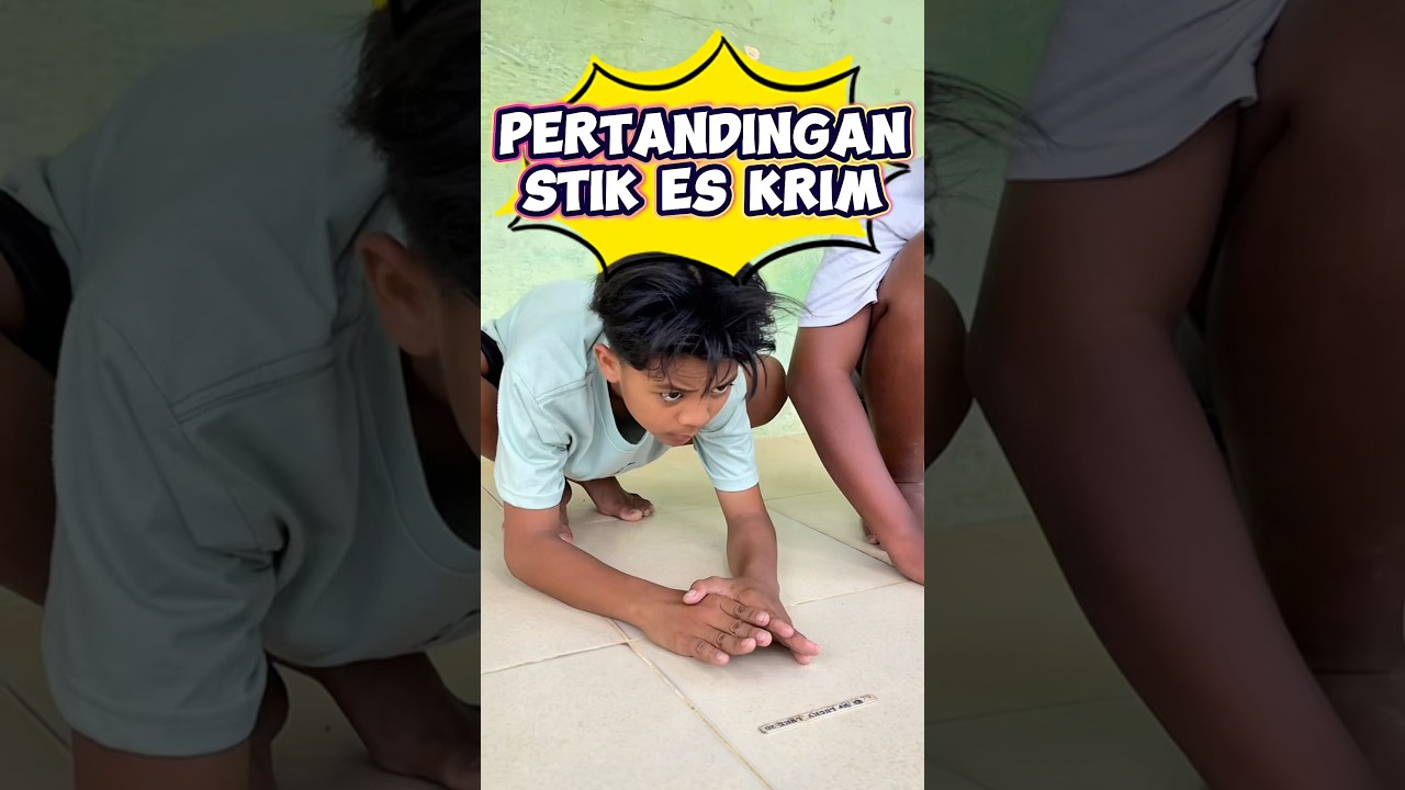 Pertandingan stik es krim #videolucu #wakmi #comedy #stikeskrim #lucu #sketsakomedi