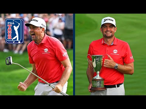 Every shot from Keegan Bradley's win at the Travelers Championship | 2025