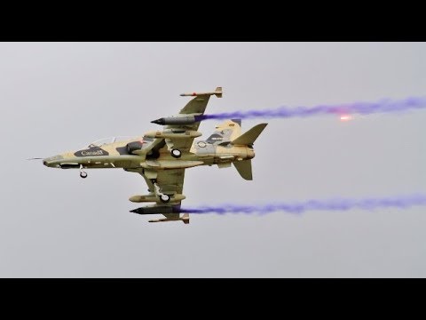 1/4 SCALE AEROMACCHI MB 339 + 1/3.5 SCALE BAE HAWK 100 - MIKE & STEVE AT WS & WS - 2017