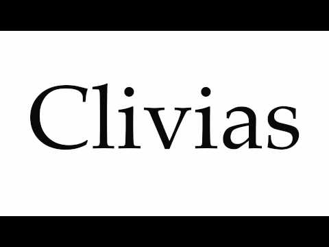 How to Pronounce Clivias