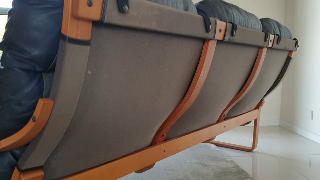 Tessa MONACO 3-Seater Blue Leather Sofa - eBay Listing for Feb 2021